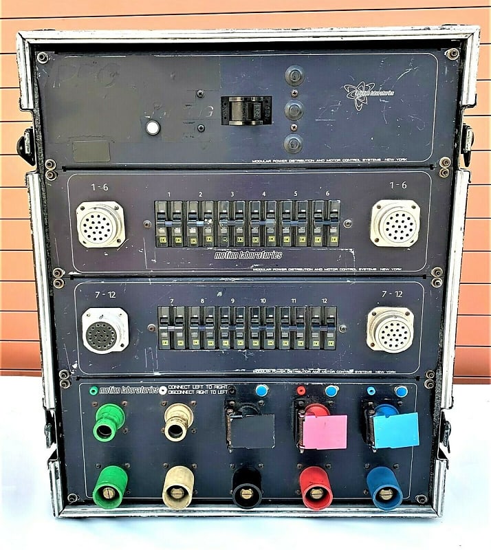 225A MOTION LAB POWER DISTRO 208V 20A X 12 SOCAPEX 19 A/B X 4 | Reverb