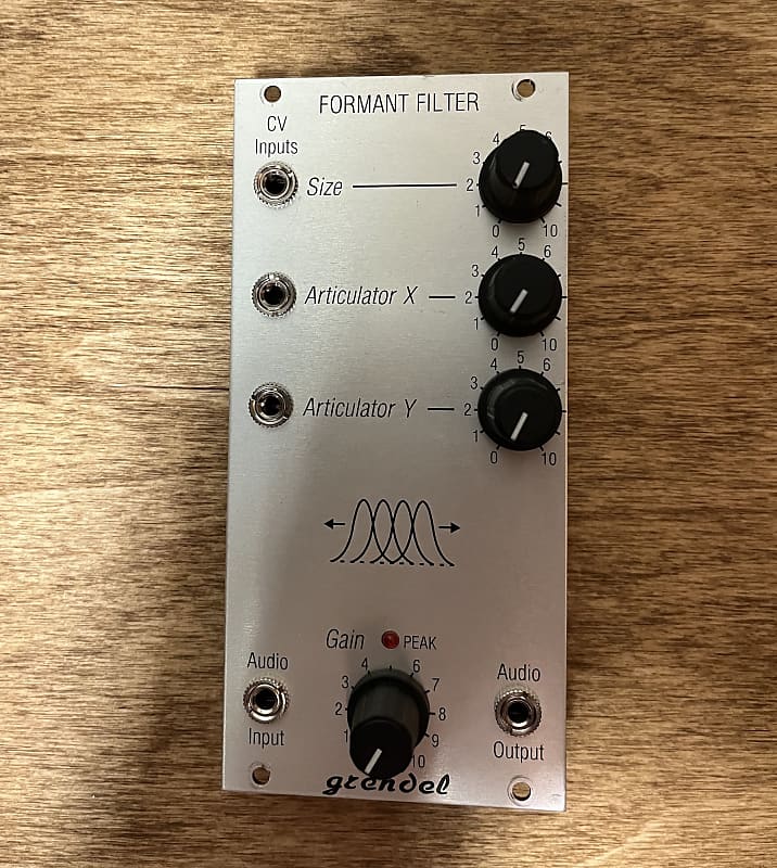 Rare Waves Grendel Formant Filter, v2 - Silver | Reverb