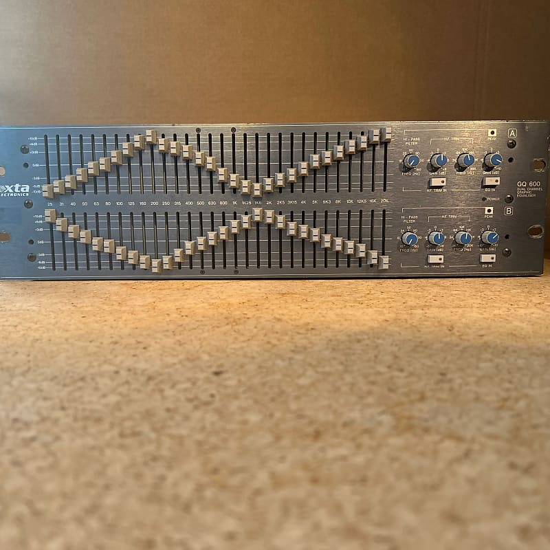 XTA Q600 2-Channel 31-Band Graphic Equalizer | Reverb UK