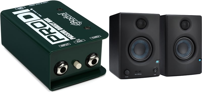 Radial ProDI 1-channel Passive Instrument Direct Box Bundle | Reverb