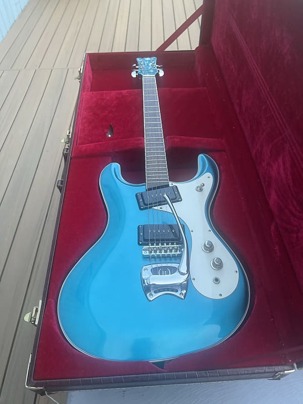 Hallmark Custom 60 Mosrite Clone Candy Blue | Reverb