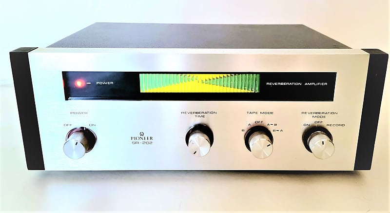 Pioneer SR-202, Stereo Spring Reverberation Amplifier, Pro | Reverb