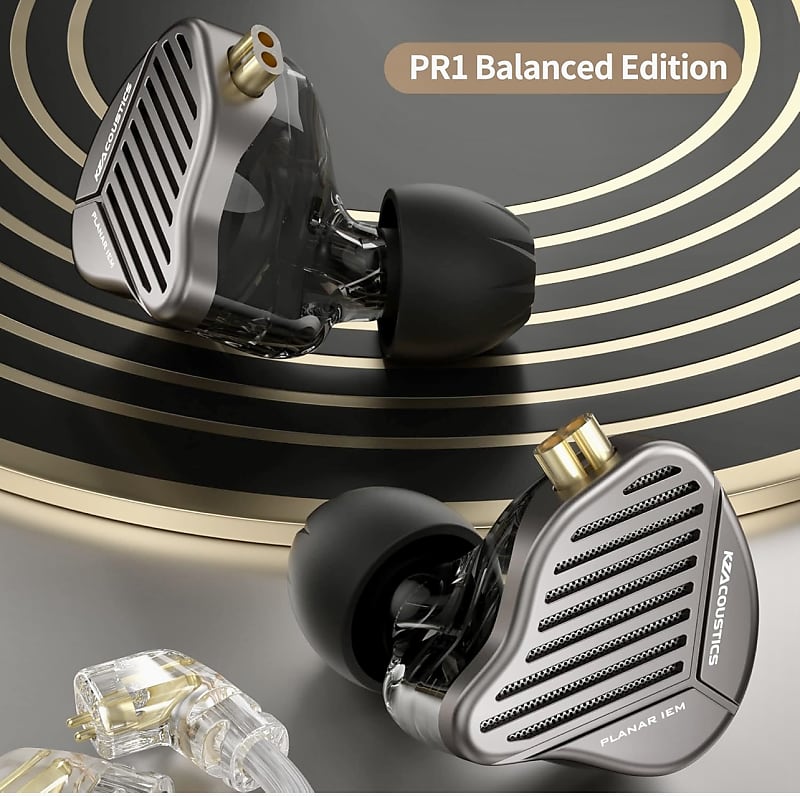 KZ PR1 Planar Balanced Edition Audiophile Ear Monitors 2024 - | Reverb