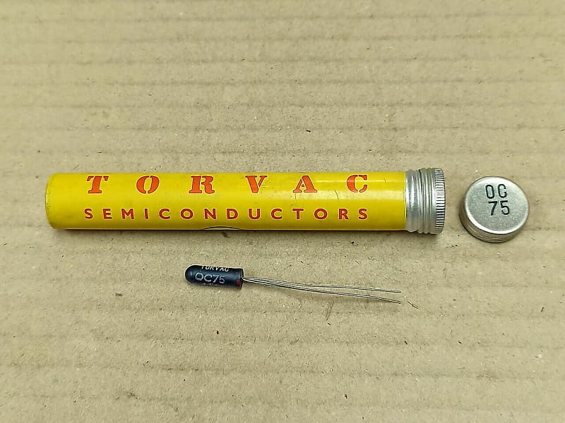 TORVAC OC75 germanium transistor | Reverb