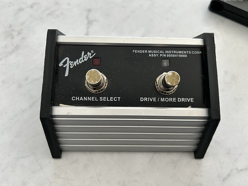 Fender drive more drive channel select footswitch | Reverb