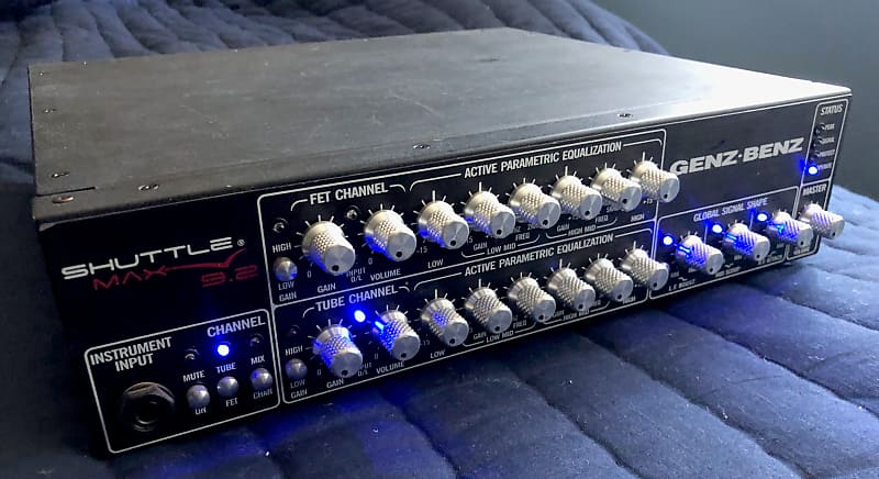 Genz Benz Shuttlemax 9.2 with 5-Button footswitch and carry | Reverb