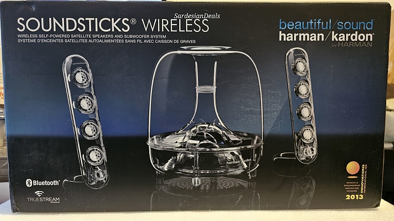 Harman Kardon SOUNDSTICKS BLUETOOTH WIRELESS SATELLITE | Reverb