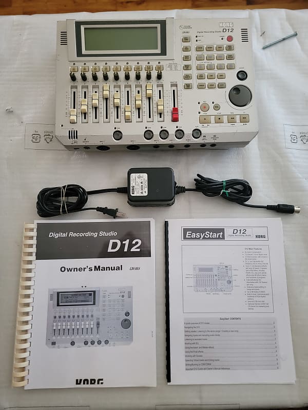 KORG D12 v2 Digital 10gb HDD Hard Drive 12 Track Recorder | Reverb