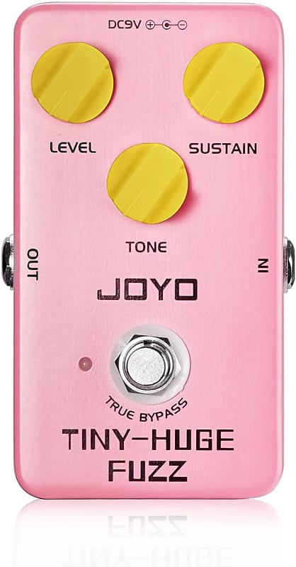 Joyo Tiny-Huge Fuzz Guitar Pedal 2024 - Pink | Reverb