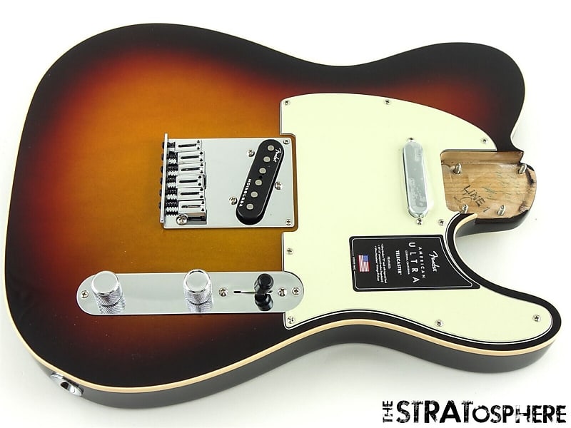 2022 Fender American Ultra Tele LOADED BODY USA Telecaster | Reverb