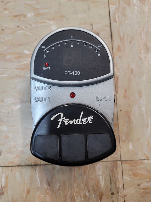 Fender PT-100 Tuner Pedal | Reverb