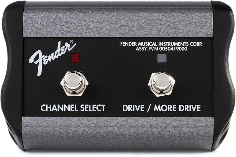 Fender 2-Button 3-Function Footswitch: Channel/Gain/More | Reverb UK
