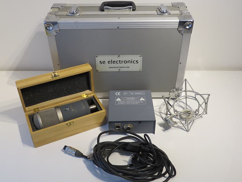 SE Electronics Gemini Valve Microphone - Complete Kit, | Reverb UK
