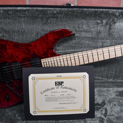 ESP Original M-II Deluxe/M Special Run Liquid Metal Lava 2022 | Reverb