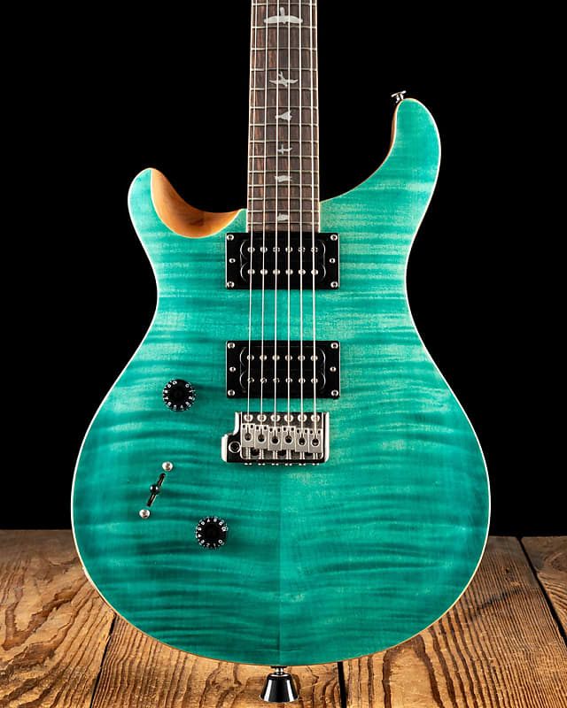 PRS SE Custom 24 (Lefty) - Turquoise - Free Shipping | Reverb