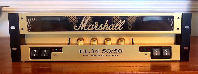 Marshall EL34 50/50 Rackmount Power Amp | Reverb