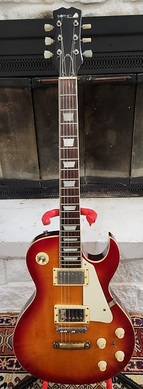 Samick LS Guitar 1991 Cherry Burst MIK | Reverb Canada