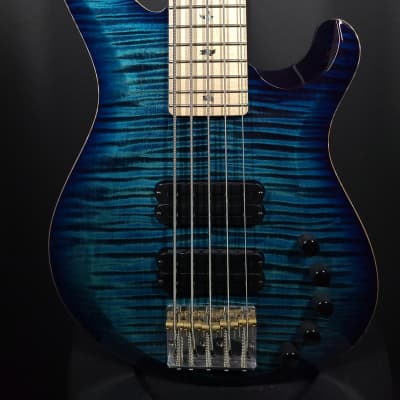 PRS Grainger 5-String Bass Guitar 10-Top Cobalt Blue #086 | Reverb