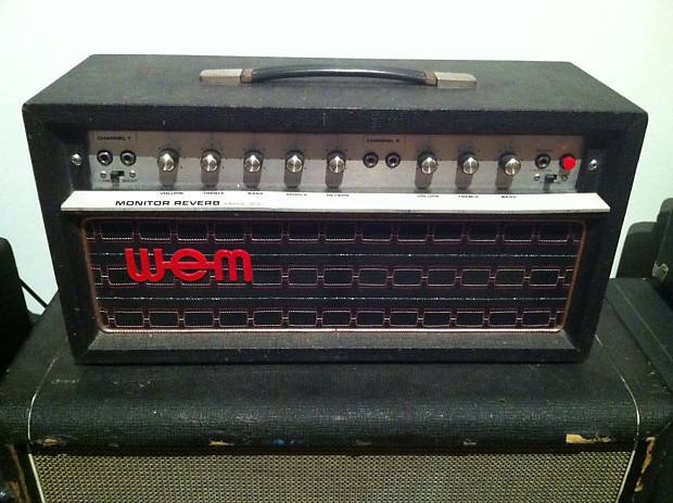 1970's Wem Watkins Monitor Reverb amp EL34 50 watts | Reverb Canada