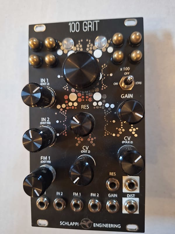 Schlappi Engineering 100 Grit Eurorack Module Black | Reverb