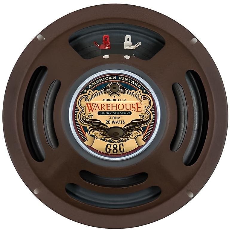 WGS 8" G8C | 20 Watts | 4 Ohm | Warehouse Guitar Speakers | Reverb