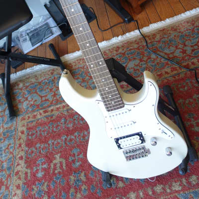 Yamaha RGZ211M White 90s Made in Taiwan //modded with tele | Reverb
