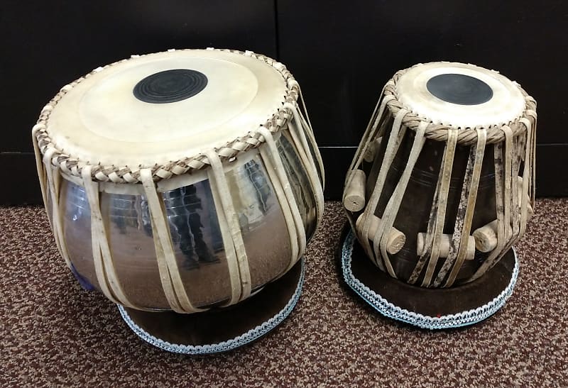 Handmade Authentic Indian Tabla Set | Reverb