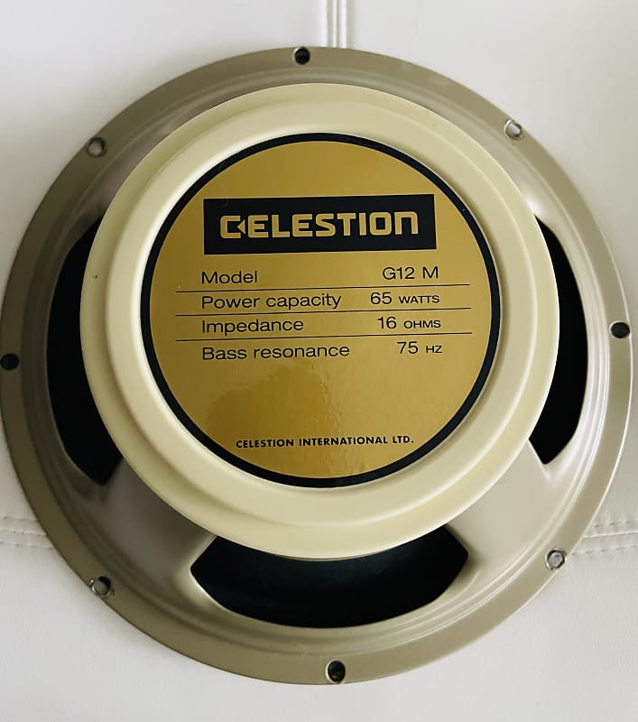 Celestion G12M-65 Watt Creamback 12 inch guitar speaker | Reverb