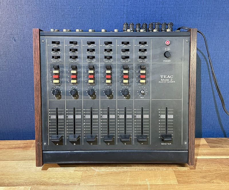 Teac Model 2 Vintage Analog Mixer 6 inputs / Great Saturation | Reverb