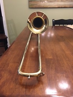 Martin Trombone Elkhart Dansant Hand Crafted 1928 Silver/Gold | Reverb