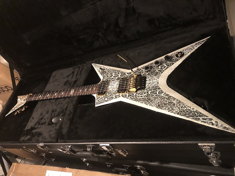 Dean Stealth Snakeskin Gold | Reverb