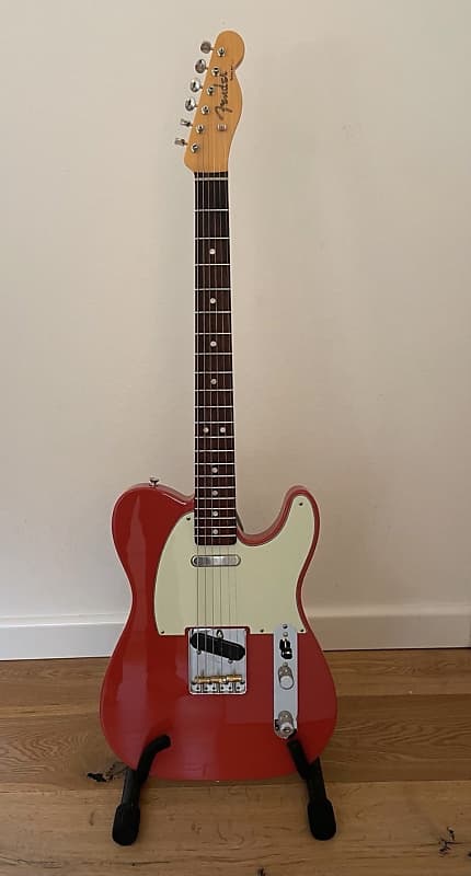 Fender Telecaster Fiesta Red Kloppmann Pickups | Reverb