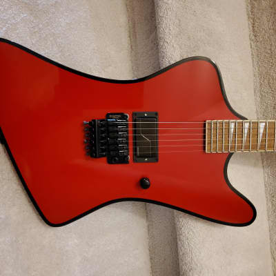Jackson Firebird Robbinbird Reverse Mid 90-ish - Red/Black | Reverb