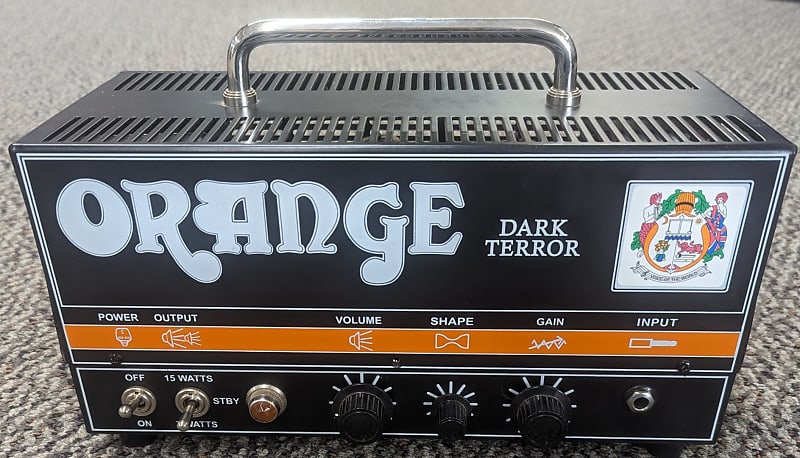 Orange Dark Terror Model DA15H 15 Watt Mini Tube | Reverb Australia