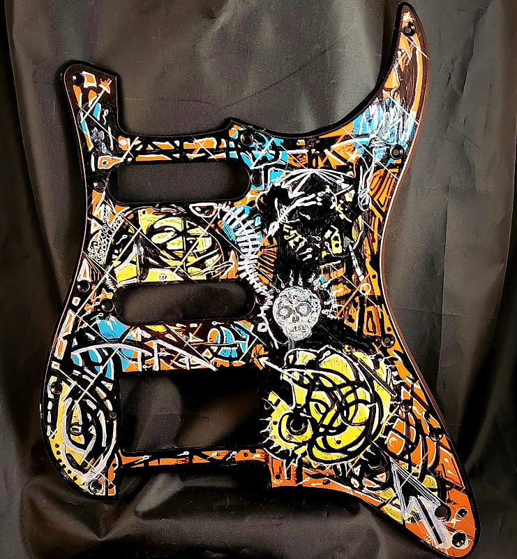 Pick Guard Art by Michael Jacobson | Reverb