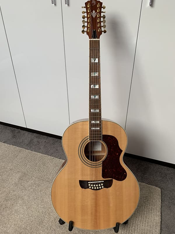 Harley Benton CLJ412E NT 12 string electro-acoustic guitar | Reverb