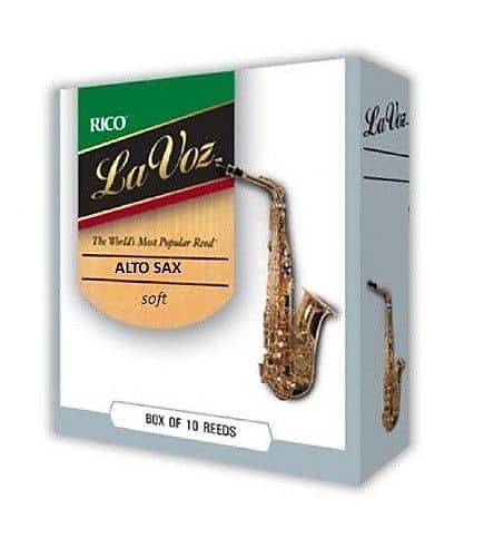 La Voz Alto Saxophone Reeds - Medium Hard (Single Reed) | Reverb