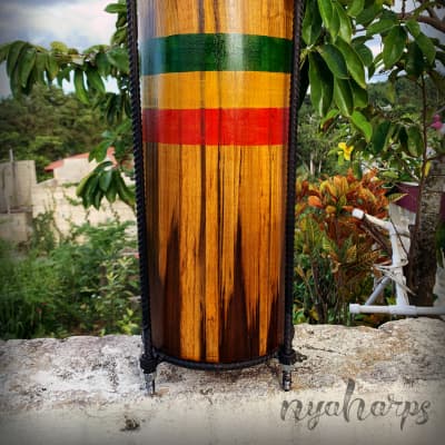 NyaHarps Nyabinghi Drums Kete 2021 Jamaican Blue Mahoe | Reverb