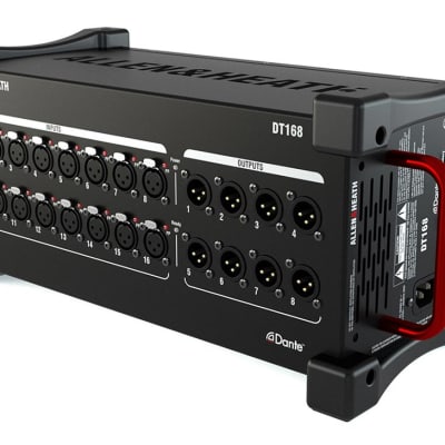 Allen & Heath Allen & Heath DT168 16-input Dante I/O Expander | Reverb