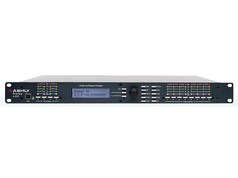 Ashley Protea 4.8SP 24-Bit Digital Signal Processor | Reverb