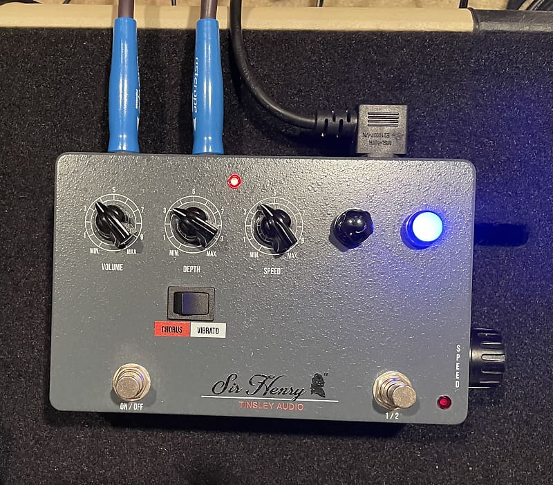 Tinsley Audio Sir Henry Vibe - Hammertone Gray | Reverb