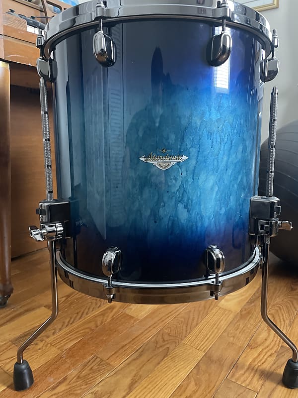 Tama Starclassic maple Molten blue electric burst | Reverb