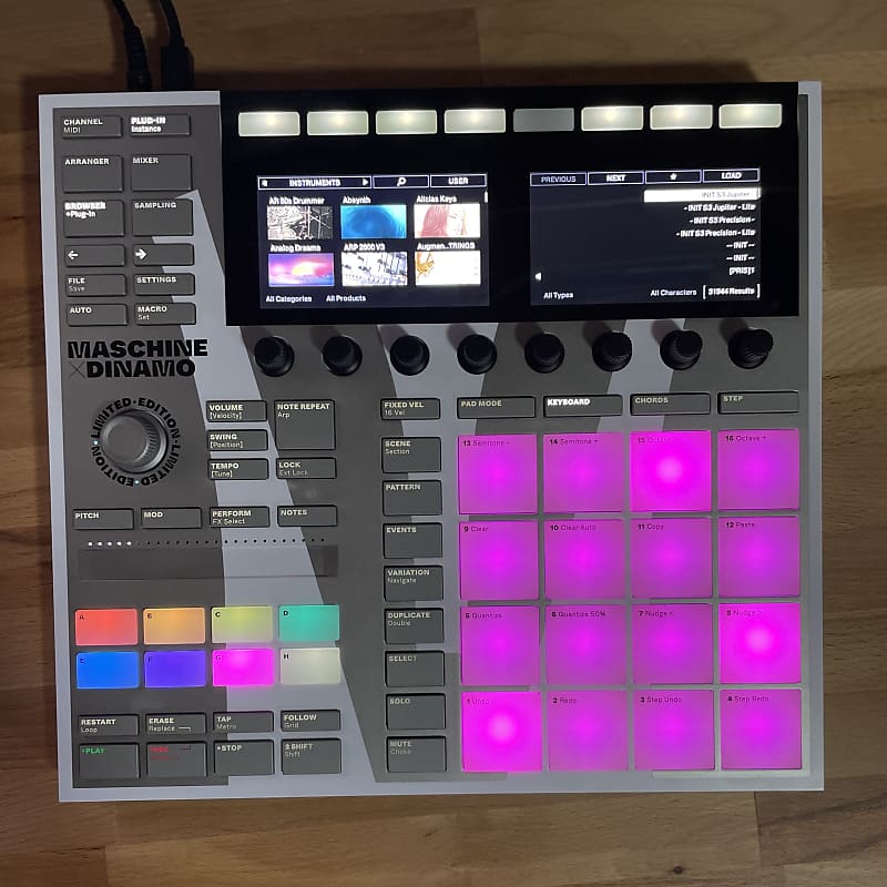 Native Instruments Mashine Mk3 Dinamo Silver (Dinamo) | Reverb