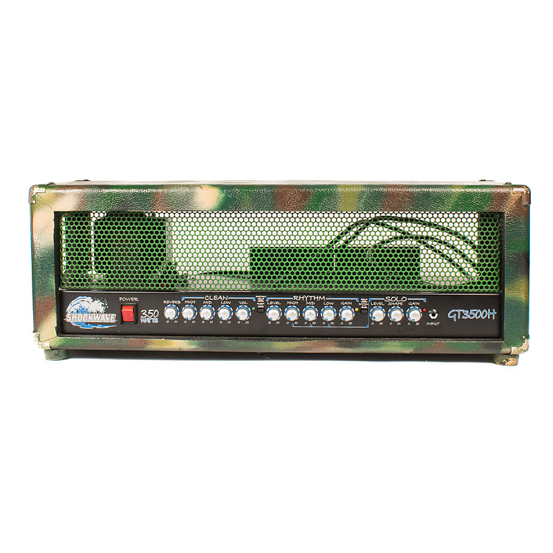 Crate - Shockwave GT3500H - Guitar Amp Head, Painted - | Reverb