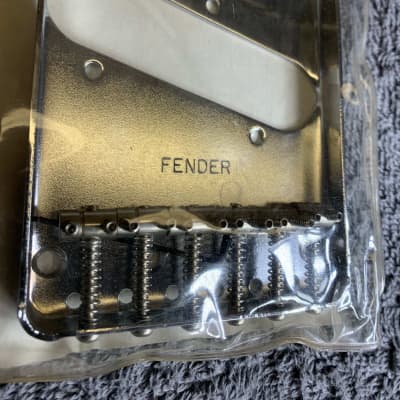 N.O.S. 6 Saddle Telecaster Bridge Replacement Kit 1970's - | Reverb