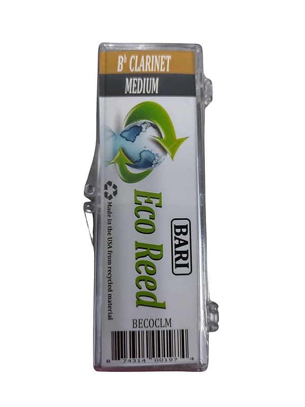 Bari Woodwind Eco Bb Clarinet Synthetic Reed - Medium | Reverb