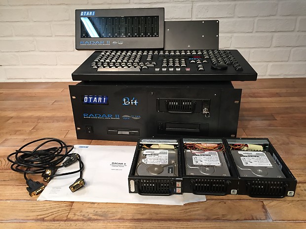 Otari Radar II digital 24 track multitrack recorder w/ remote | Reverb
