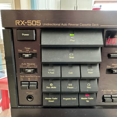 Nakamachi RX-505 cassette tape deck | Reverb