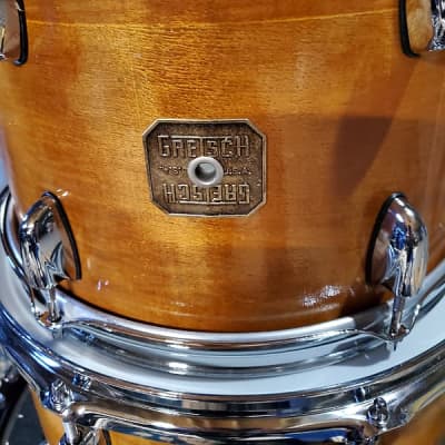 Gretsch tom drum 1980 - Satin Maple Shellac | Reverb