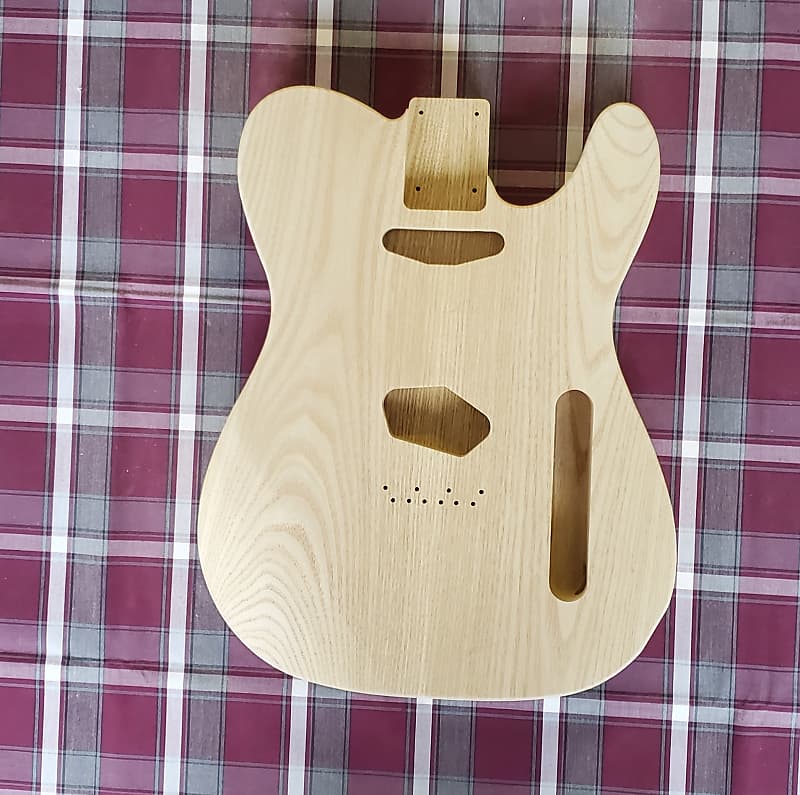 Woodtech Routing 2 pc Catalpa Arm & Belly Cut Telecaster Body | Reverb